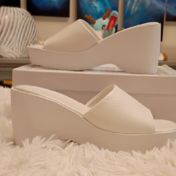non branded | Shoes | Non Branded Womens Slide Platform Multi Sizes ...